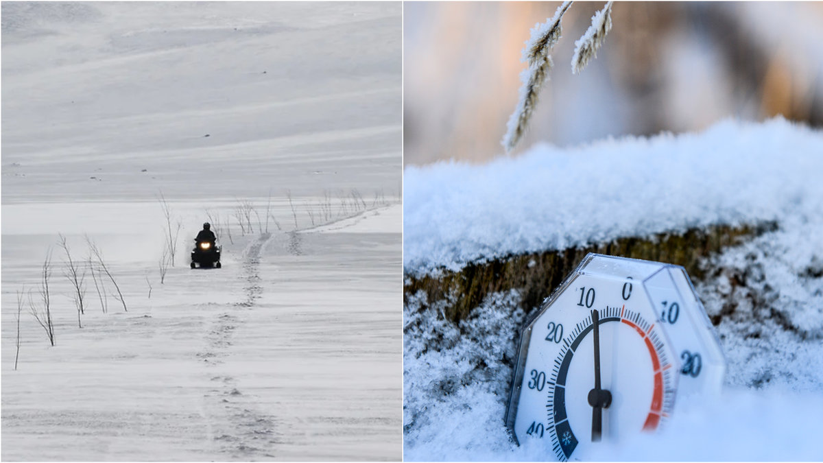 Dåligt väder och kyla i drar in över landet: "Minusgrader väntar"